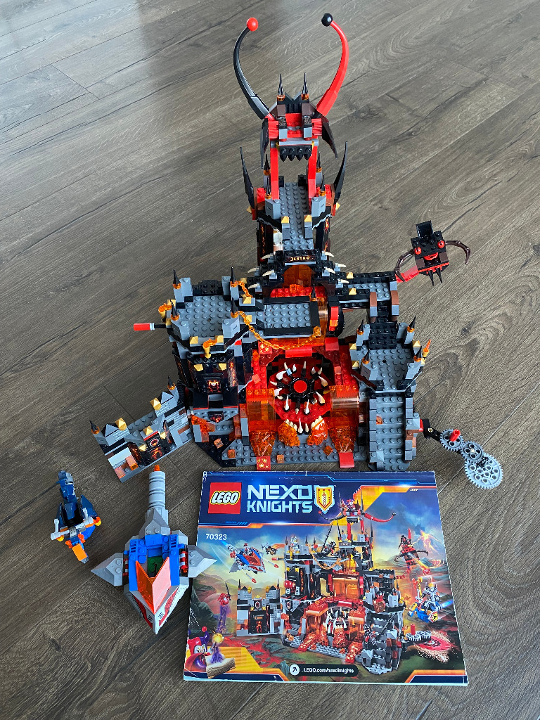 Lego Nexo Knights 70323 Jestros Volcano Lair wulkaniczna kryjówka ...