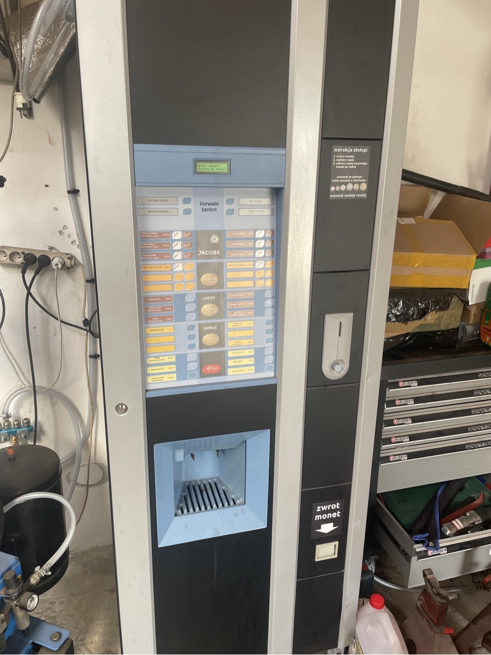 Automat vendingowy, automat do kawy, bianchi | Jeżowe | Kup teraz na ... Automat vendingowy, automat do kawy, bianchi | Jeżowe | Kup teraz na ...