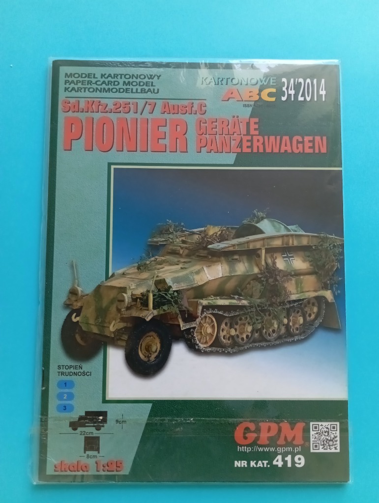 Sd Kfz 251 7 Ausf C Pionier GPM 342014 + szkielet | Lublin | Kup teraz na Allegro Lokalnie