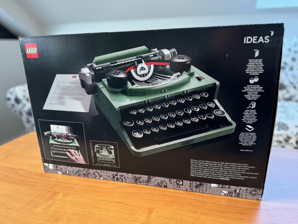 LEGO 21327 Maszyna do pisania Typewriter z serii LEGO Ideas | Zakliczyn ...