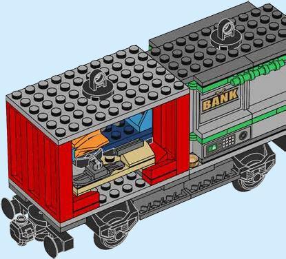 LEGO 60198 Wagon z kontenerami 60336 60335 60337 60508 60470 ...