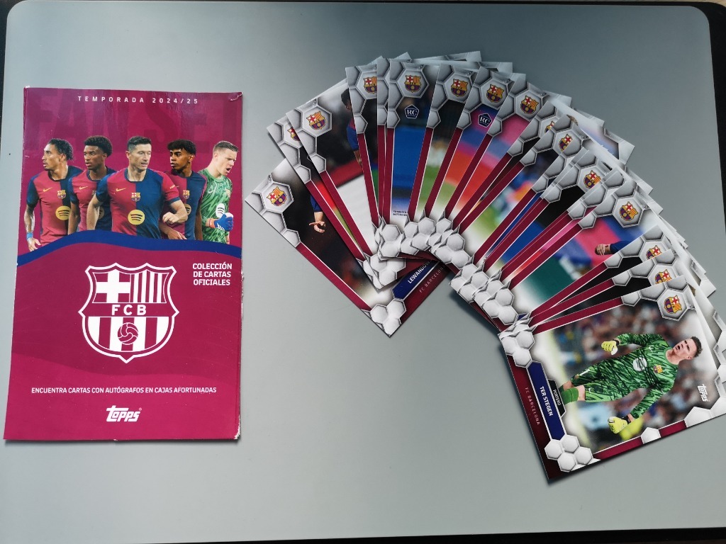 TOPPS 2024 2025 FAN SET FC BARCELONA 20 kart Lewandowski Yamal | Rzeszów | Kup teraz na Allegro ...