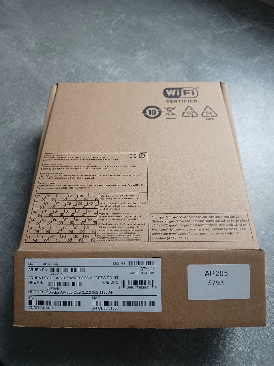 Access Point ARUBA AP 205. | Suwałki | Kup teraz na Allegro Lokalnie