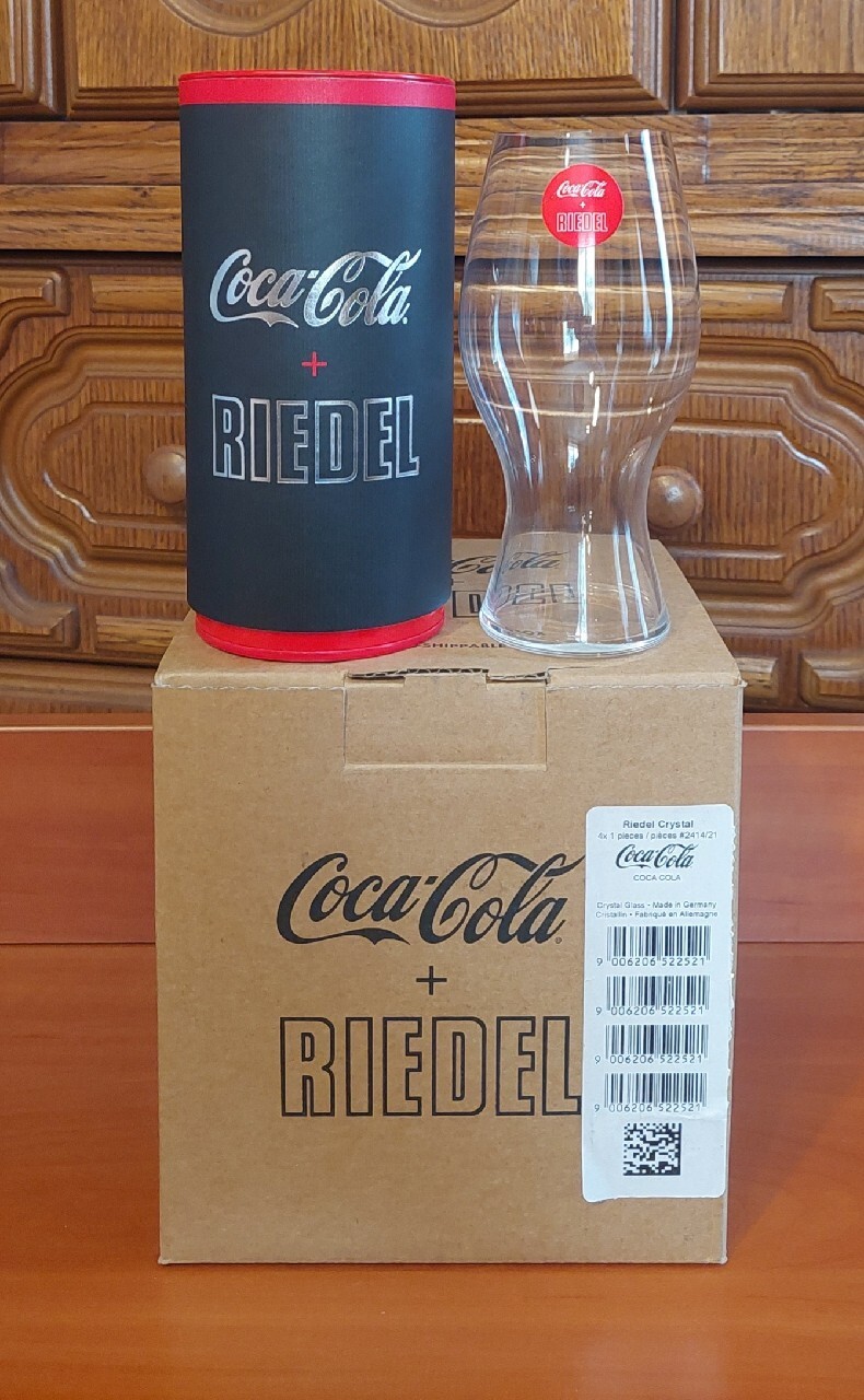 Coca Cola Plus Riedel Austria Mae Blown In Szklanki Kolekcjoner | Janów Lubelski | Kup teraz na ...