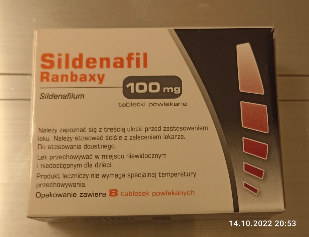 Sildenafil 100mg RANBAXY 8 tabl potencja!erekcja ! | Racibórz | Kup teraz na Allegro Lokalnie