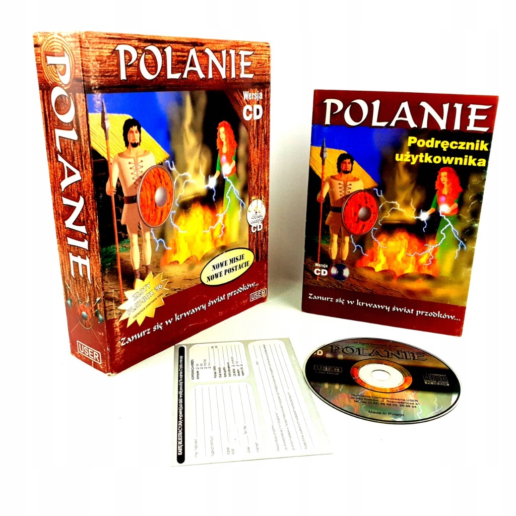 POLANIE WYDANIE CD POLSKA GRA BIG BOX PL | Borucin | Kup teraz na ...