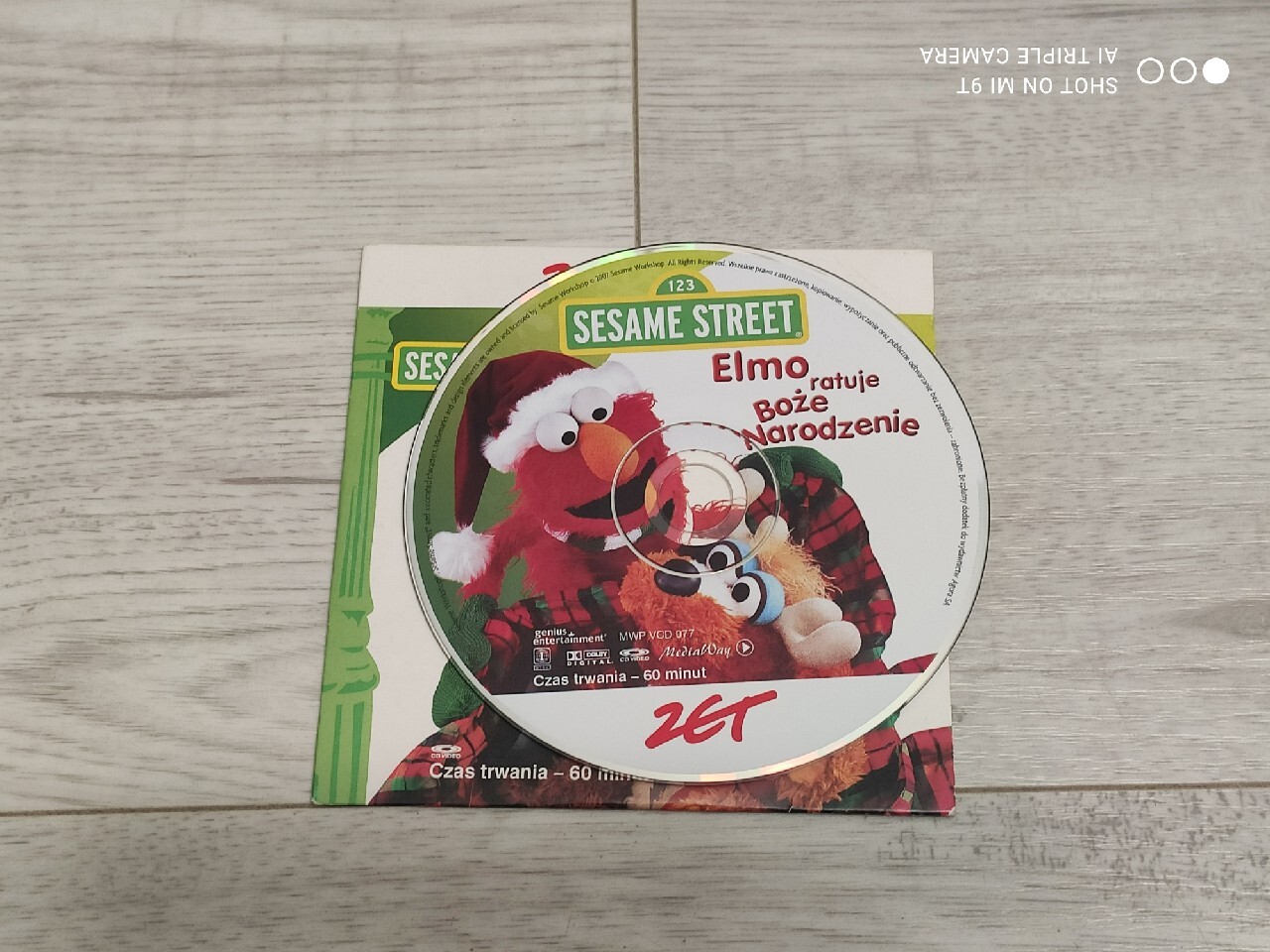 Bajka VCD Elmo Ratuje Boże Narodzenie | Warszawa | Kup teraz na Allegro ...