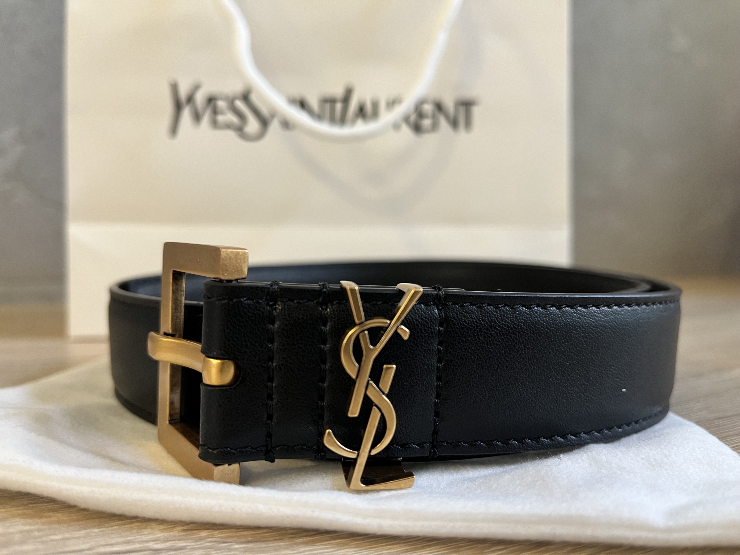 Pasek YSL Saint Laurent | Wrocław | Kup teraz na Allegro Lokalnie