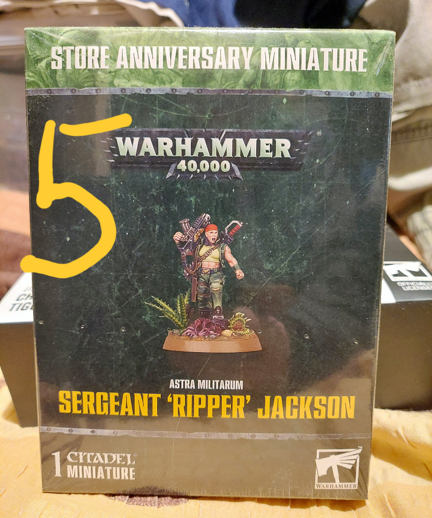 Warhammer 40k Sergeant Ripper Jackson - limited, folia | Gdynia | Kup ...