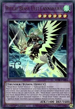 Yu-Gi-Oh - Ritual Beast Ulti-Cannahawk V.1 BLTR-EN084 (UR) | Trawniki ...