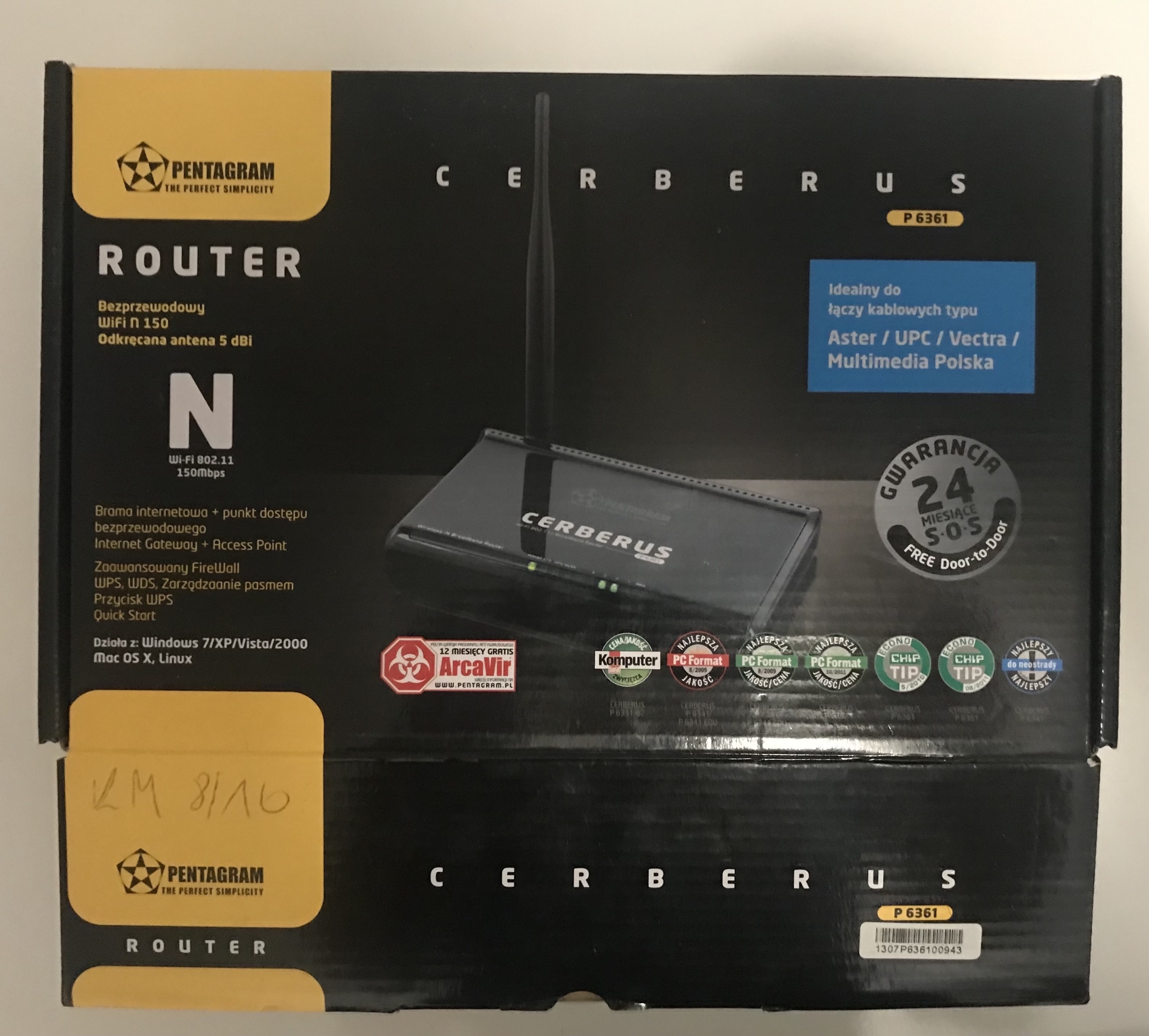 Router Pentagram Cerberus P-6361 - Niska cena na Allegro.pl