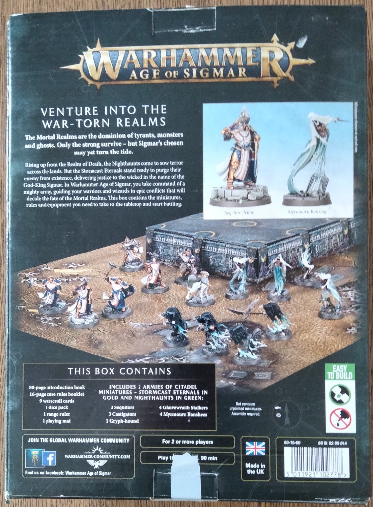 Warhammer start set oryginał prosto z fabryki Warhammer UK | Łódź | Kup ...