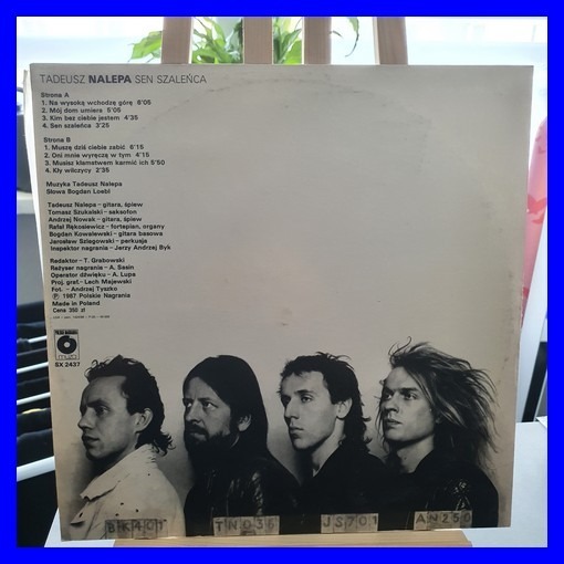 Tadeusz Nalepa – Sen Szaleńca (1LP) / NM 1987 | Zgorzelec | Kup teraz na Allegro Lokalnie