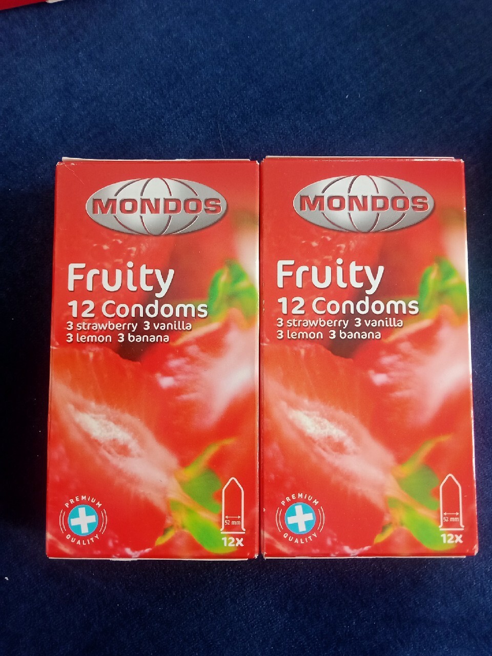 Prezerwatywy mondos fruity dwa pudelka | Gdańsk | Kup teraz na Allegro ...