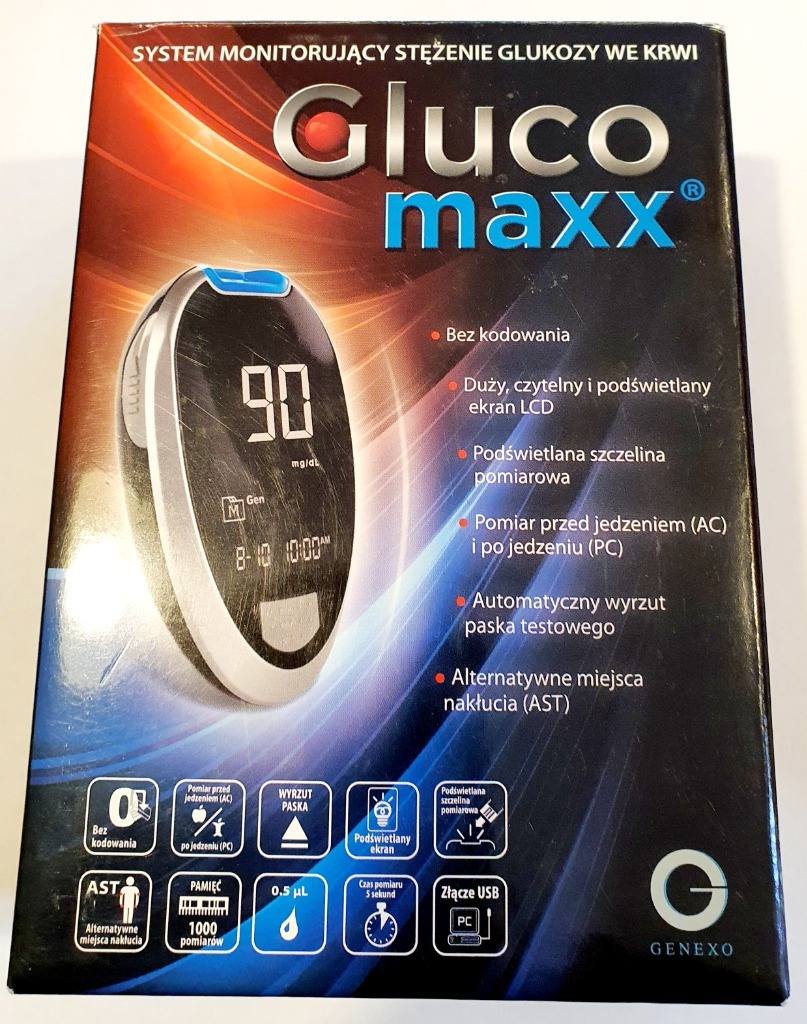 Glukometr Glucomaxx | Kraków | Kup teraz na Allegro Lokalnie