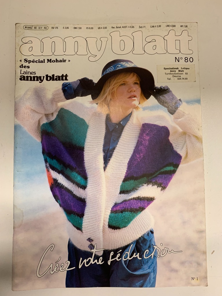 Magazyn Mody Dziewiarski Krawiecki Anny Blatt No80 | Biala Podlaska ...