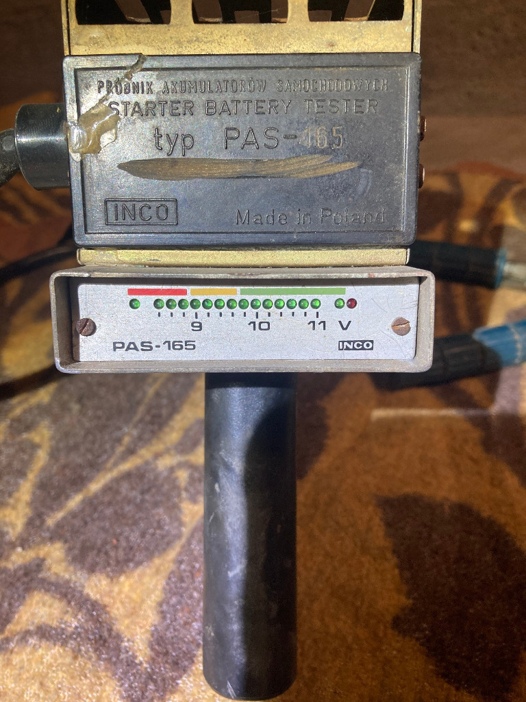 Tester akumulatorow PAS165 INCO odpowiednik Lewanda | Ząbki | Kup teraz ...