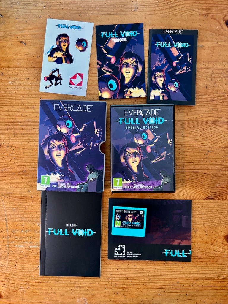 Evercade #32 gra FULL VOID: SPECIAL EDITION, stan BDB, komplet ...
