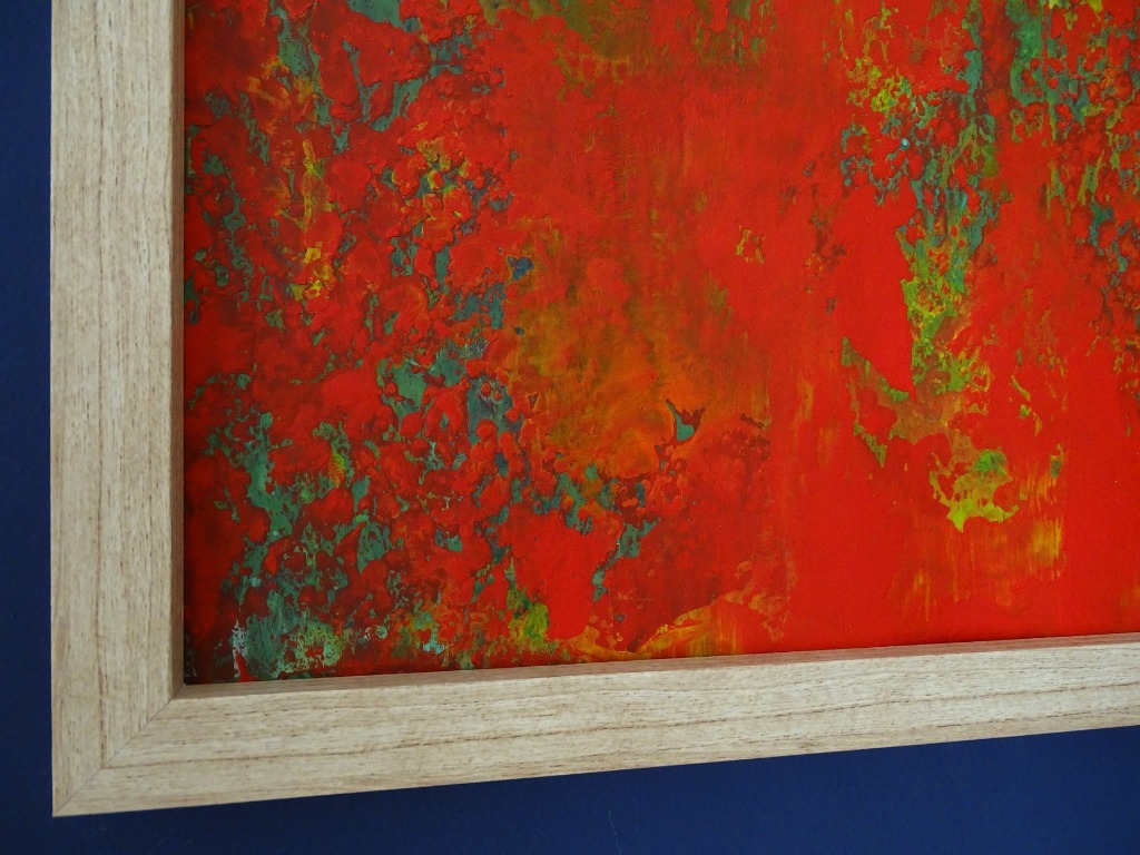 Obraz akrylowy na papierze abstrakcja czerwony | Namysłów | Kup teraz ...