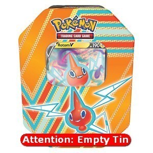 Pusta puszka do przechowywania karty Pokemon Rotom | Poznań | Kup teraz ...