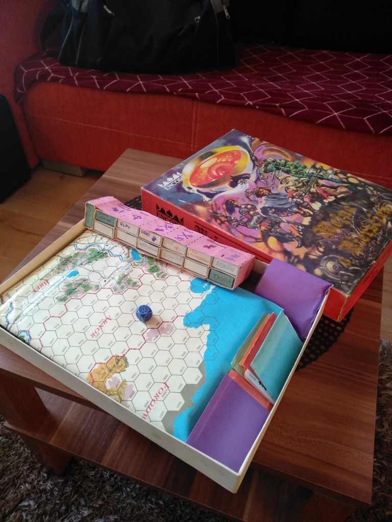 WOJNA O PIERŚCIEŃ Encore GRA PLANSZOWA - KOMPLET | Ustka | Kup teraz na ...