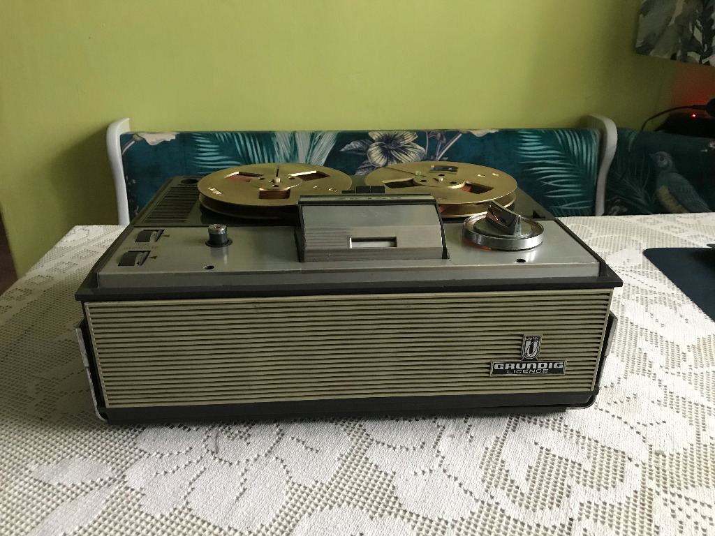 Magnetofon szpulowy PRL Unitra ZK 140 paski | WROCŁAW | Kup teraz na ...