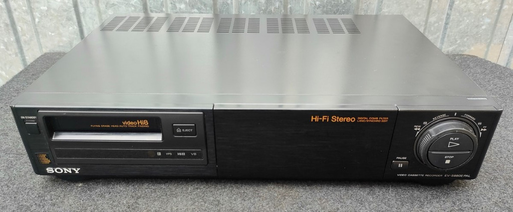 MAGNETOWID SONY EVS880E PAL HIFI STEREO VIDEO 8mm | Poznań | Kup teraz ...