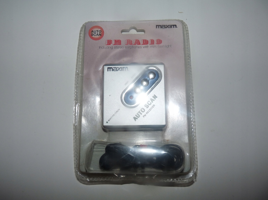 FM Radio Maxim Auto Scan Fm Receiver | Kraków | Kup teraz na Allegro ...