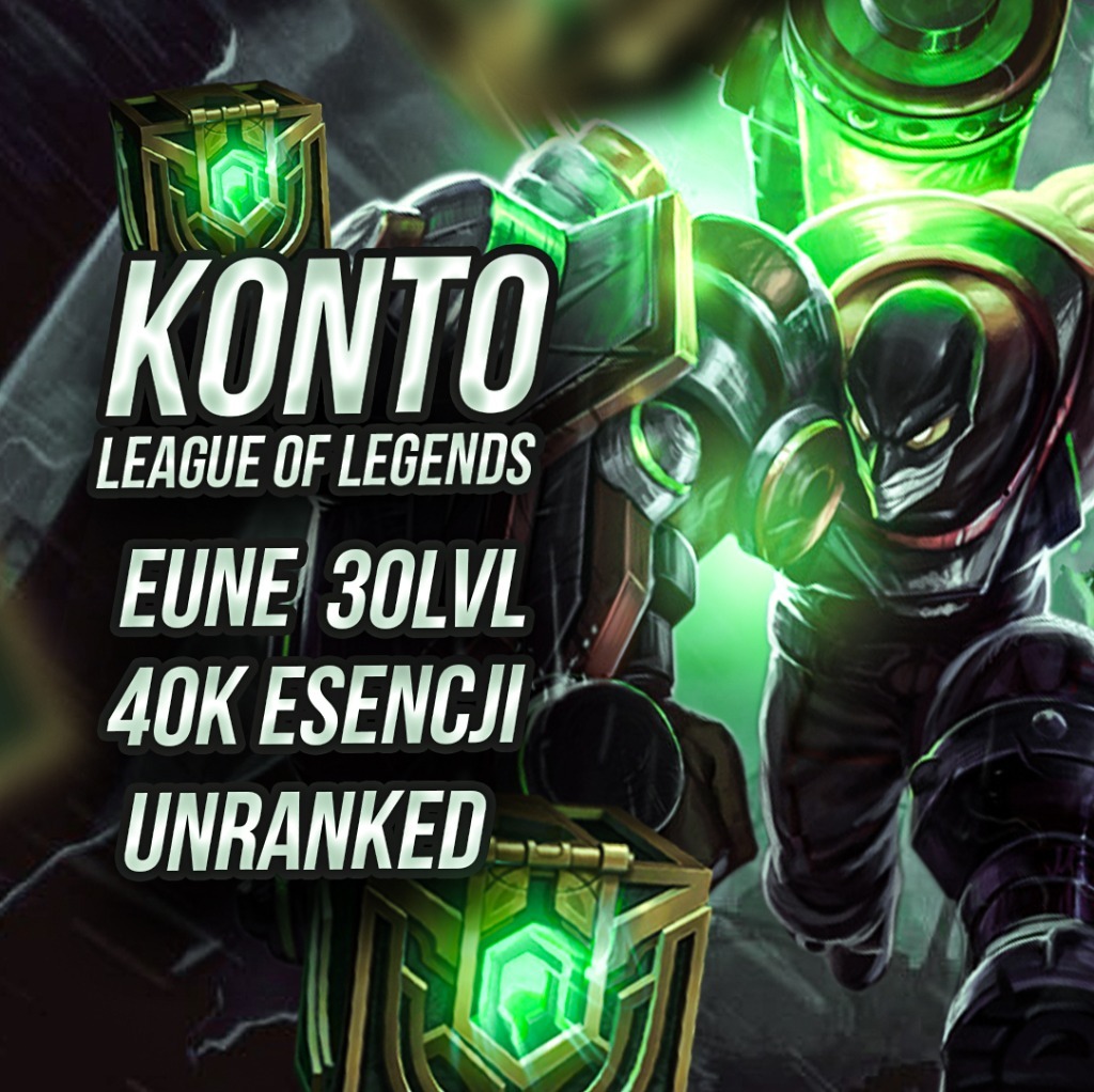KONTO LEAGUE OF LEGENDS 30LVL 30-60k BE LOL EUNE | szczecin | Kup teraz ...