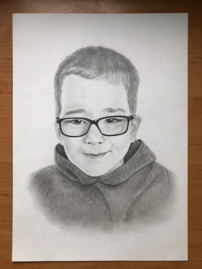 Portret rysunek na zamówienie A3 prezent | Grudziądz | Kup teraz na ...