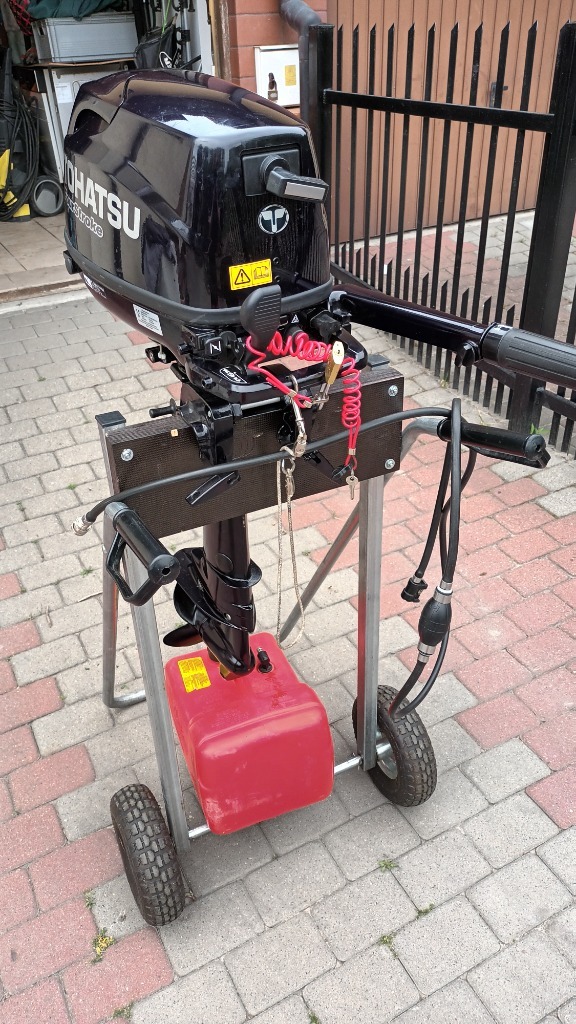 silnik zaburtowy do pontonu, łodzi tohatsu 6KM | warszawa | Ogłoszenie na Allegro Lokalnie