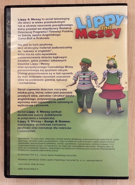 Lippy And Messy Odcinki 1 10 Dvd Warszawa Kup Teraz Na Allegro Lokalnie