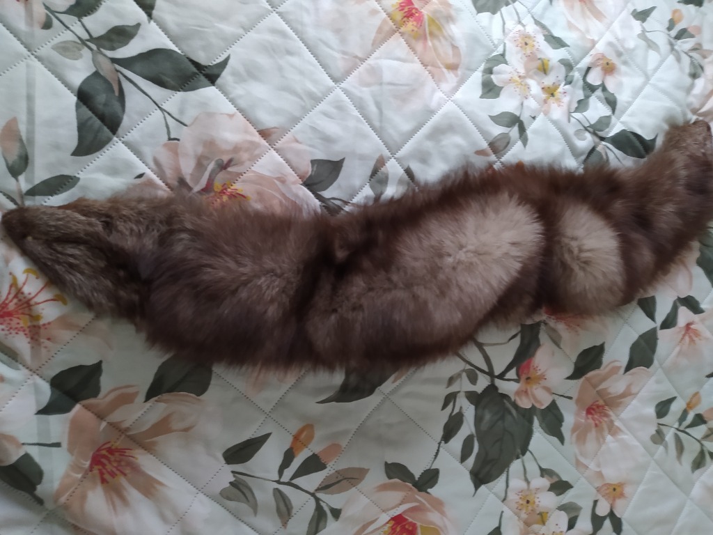 Szal z lisa jak nowy | Gaszowice | Kup teraz na Allegro Lokalnie