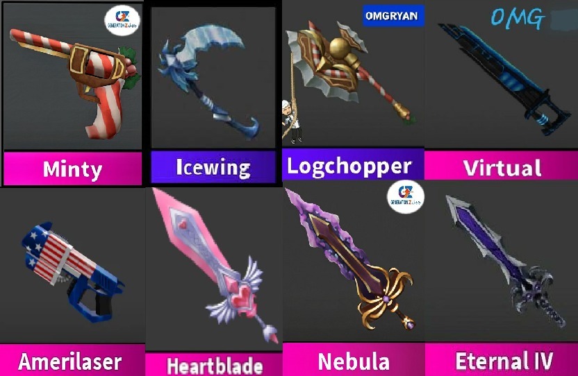 8xbroń MM2 Roblox/Candy/Ghostbladde/Red Luger | Elbląg | Kup teraz na ...