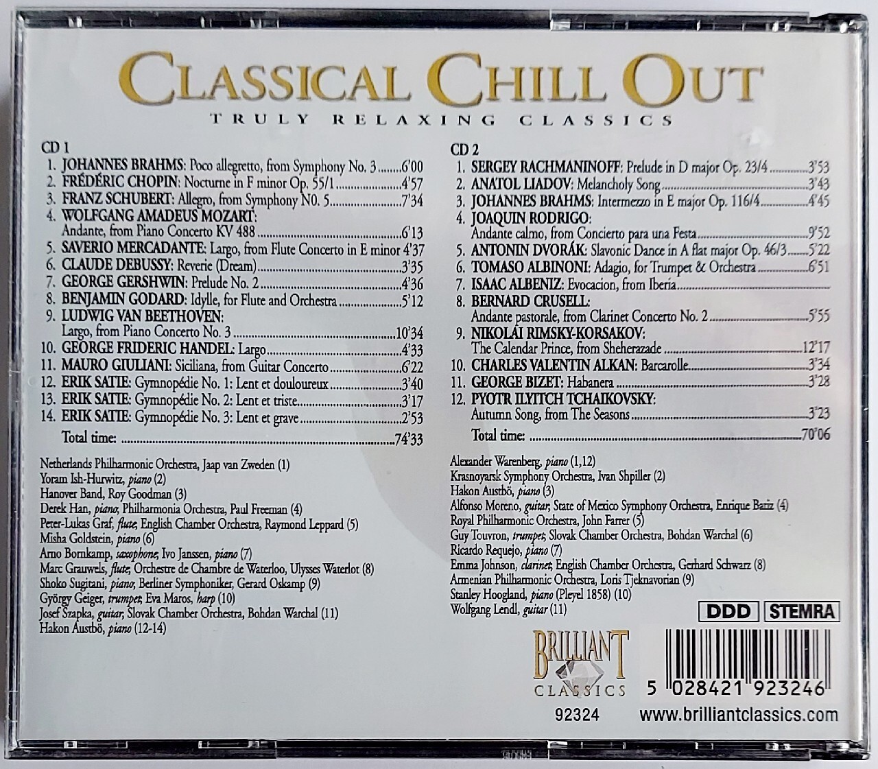 CLASSICAL CHILL OUT Vol. 3 2CD Box | Nowa Wieś Malborska | Kup teraz na Allegro Lokalnie