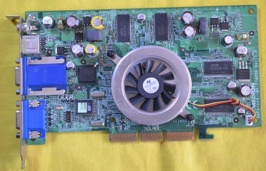 MSI MEDION GEFORCE 4 Ti 4200 128MB DDR AGP | Słupsk | Kup teraz na ...