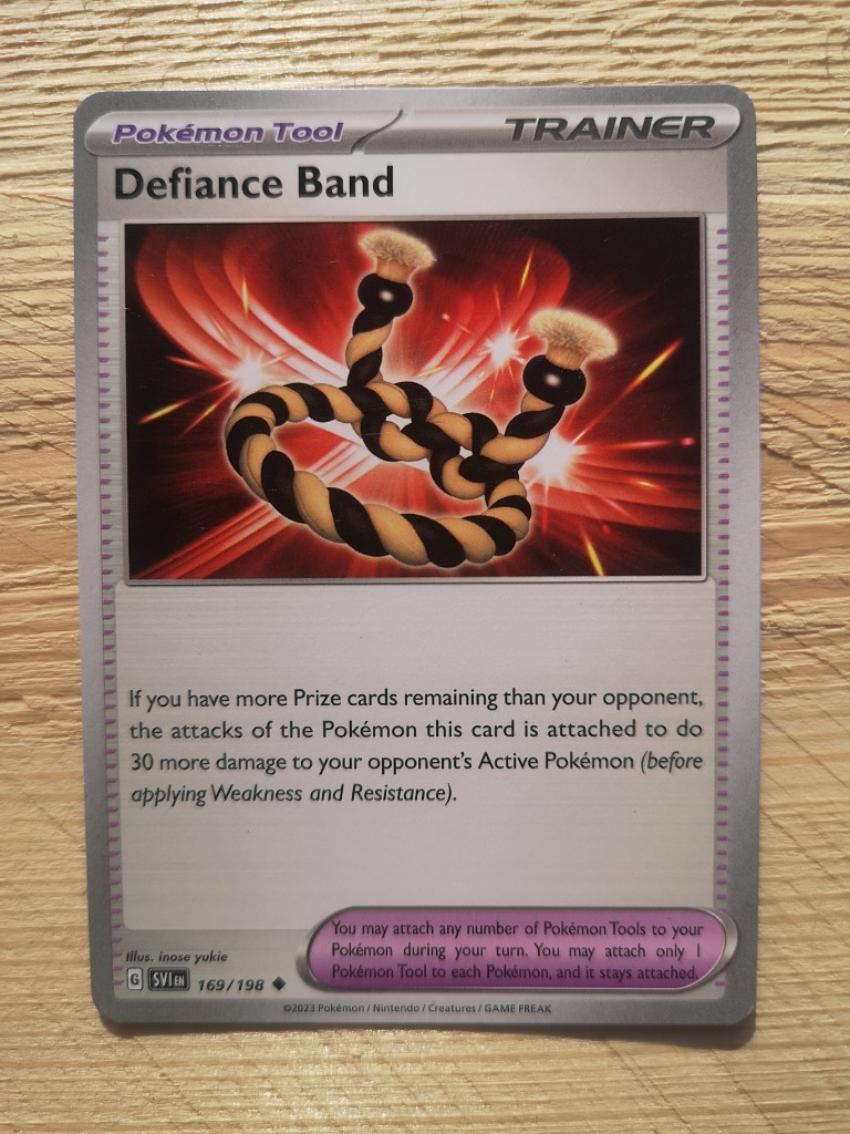 Karty pokemon Trener Defiance Band 169/198 | Strzelin | Kup teraz na ...