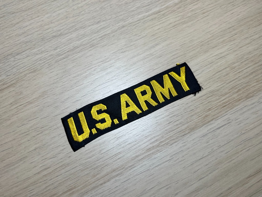 Naszywka US Army Tape "US Army" Black Gold | Poznań | Kup teraz na ...