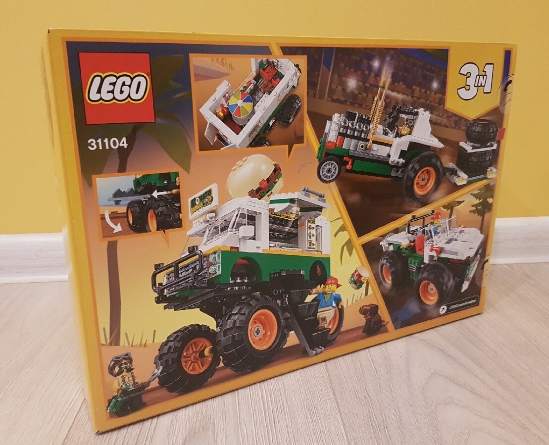 31104 LEGO CREATOR 3w1 Monster Truck z Burgerami | Nowy Sącz | Kup ...