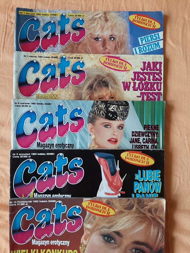 Cats magazyn erotyczny | Tarnów | Kup teraz na Allegro Lokalnie