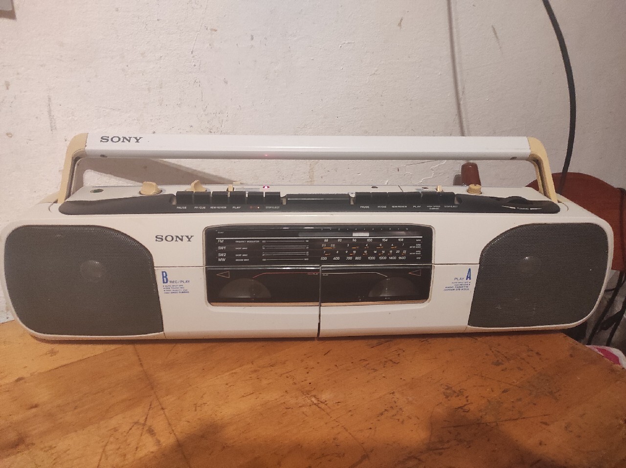 Sony CFS - W 3035. Radiomagnetofon. | Pniewy | Kup teraz na Allegro ...