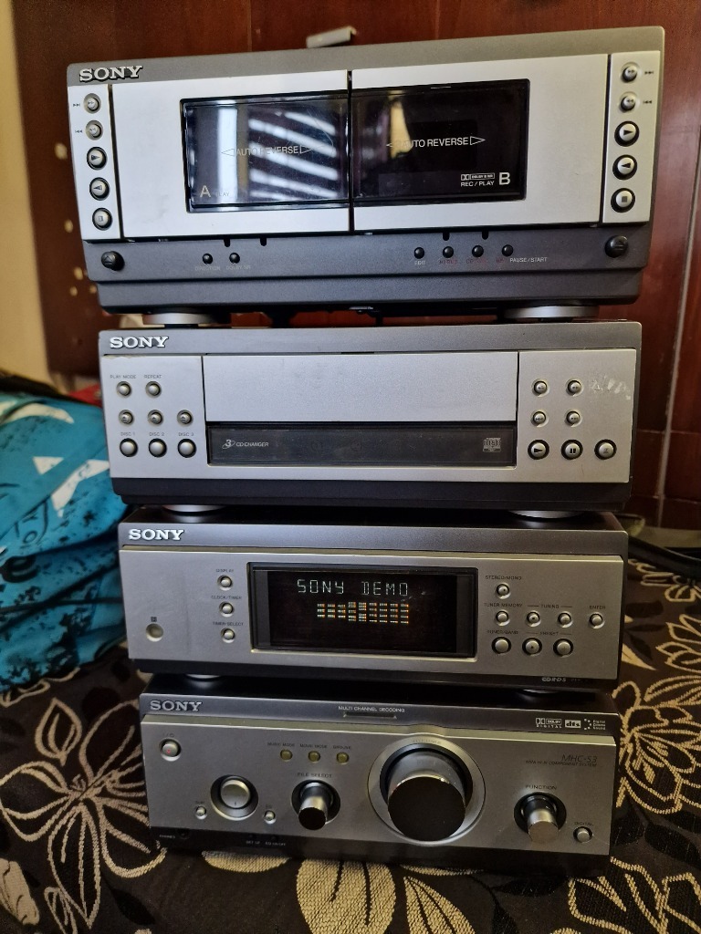 WIEZA SONY MHC-S3 kolumny SS-S3 | Warszawa | Kup teraz na Allegro Lokalnie