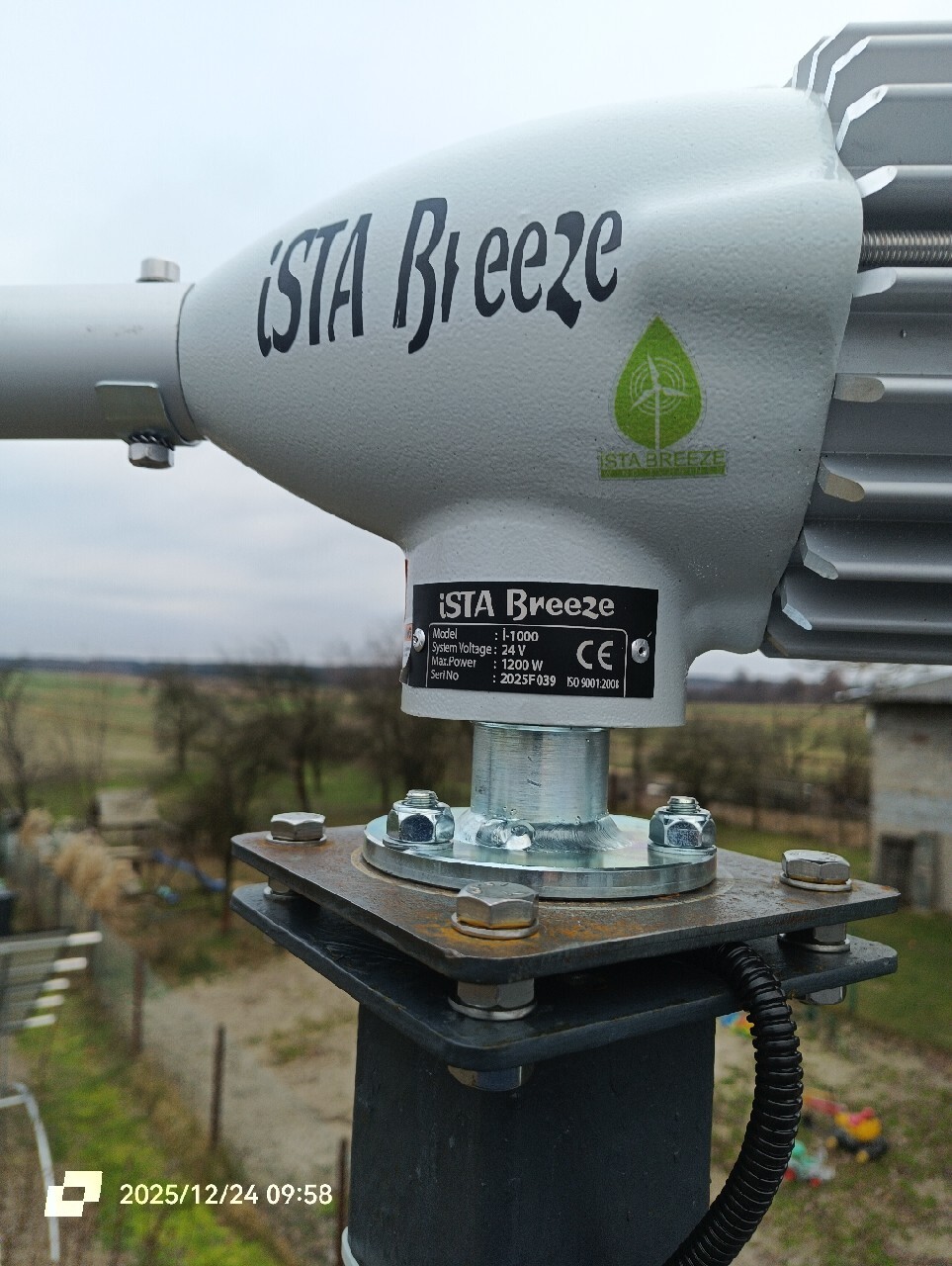 Turbina wiatrowa ista breeze i1000 24V | Miedźno | Ogłoszenie na ...