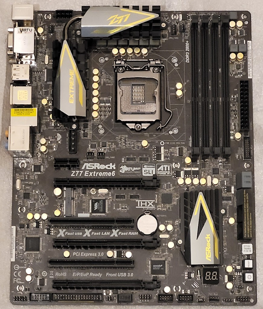 Płyta Główna Asrock Z77 Extreme 6 LGA1155 | Rymanów | Kup teraz na Allegro Lokalnie