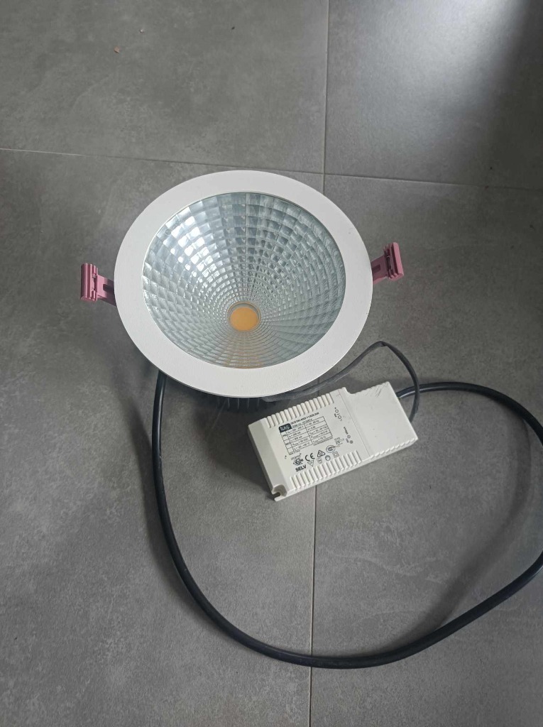 Reflektor sufitowy LED lampa podsufitowa hala magazyn garaż led sheriff ...