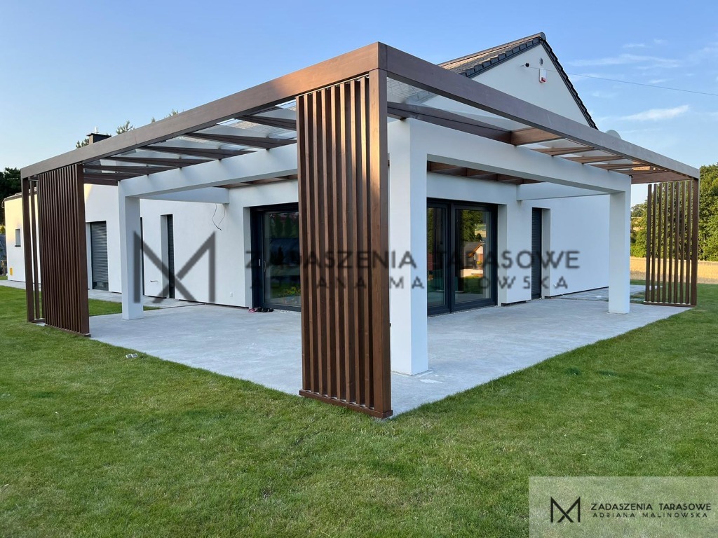 Nowoczesne zadaszenie tarasu | Szklany taras | | Katowice | Kup teraz ...