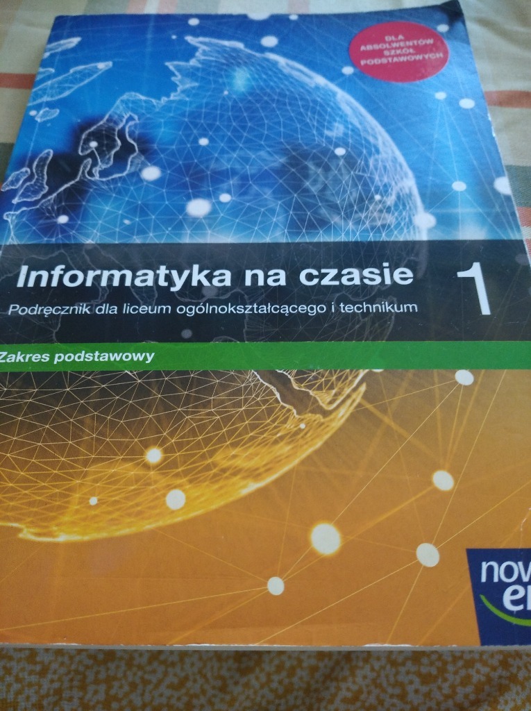 Informatyka na czasie 1 podręcznik i technikum | Katowice | Kup teraz ...