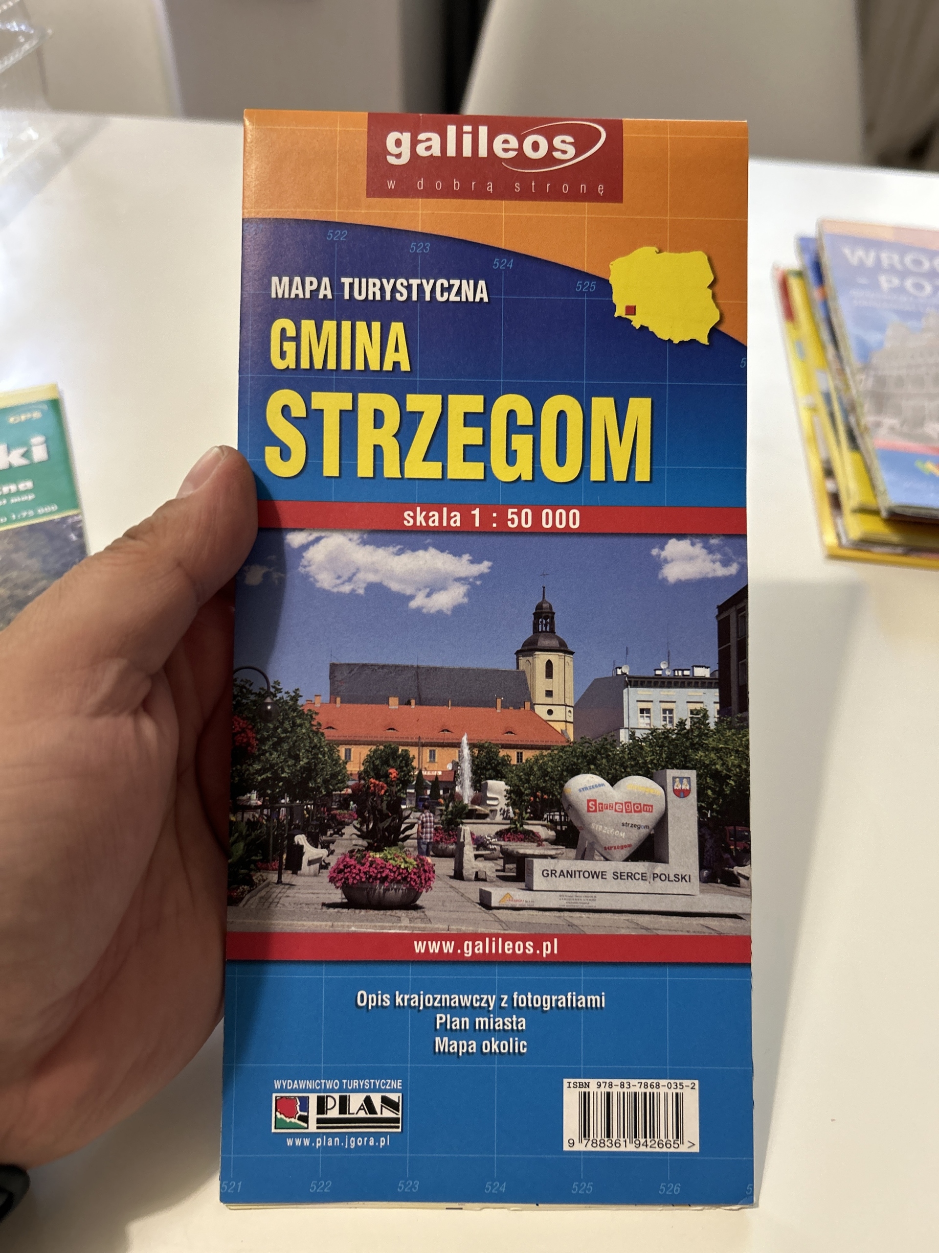 STRZEGOM MAPA GMINY PLAN MIASTA | Czaplinek | Kup teraz na Allegro Lokalnie