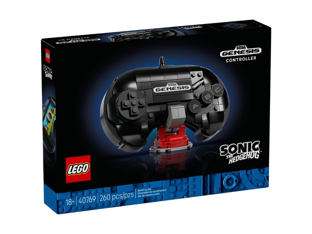 LEGO 40769 Sonic the Hedgehog: SEGA Genesis Controller NOWY | Rzeszów ...