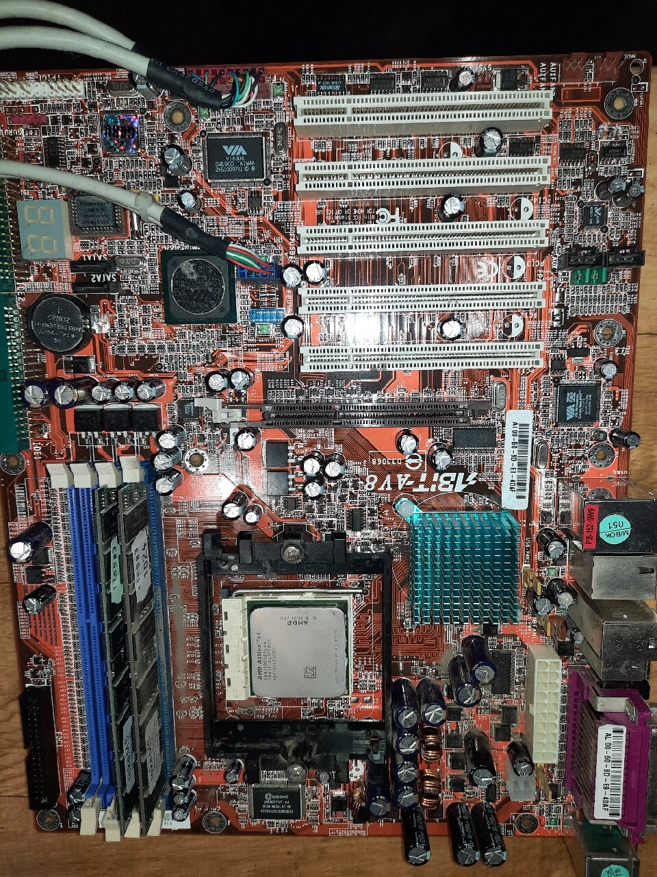 Plyta główna Abit av8 socket 939 plus radeon 9800 pro | Żagań | Licytacja na Allegro Lokalnie